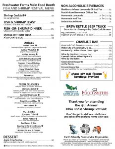 FFO Menu-Handout | Ohio Fish & Shrimp Festival